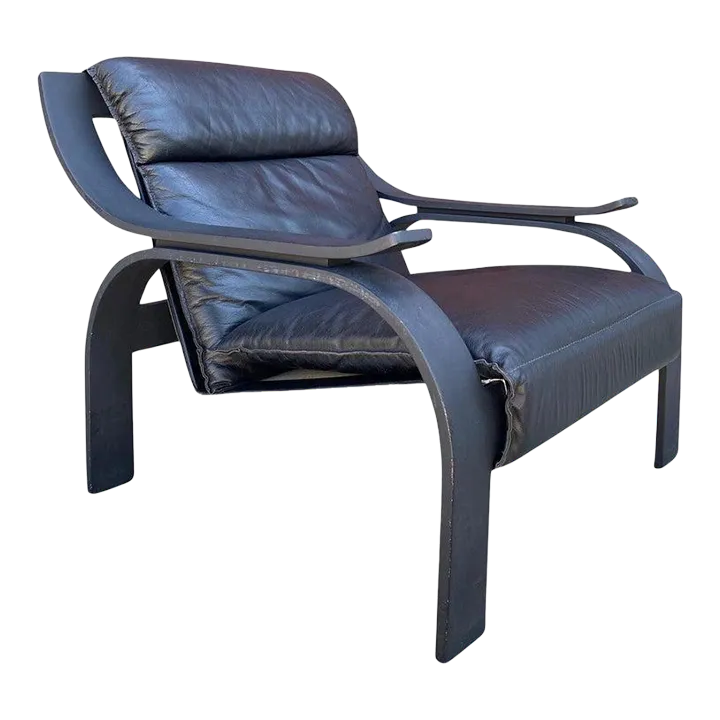 Woodline Chair by Marco Zanuso, Italy, 1970's | Chairish