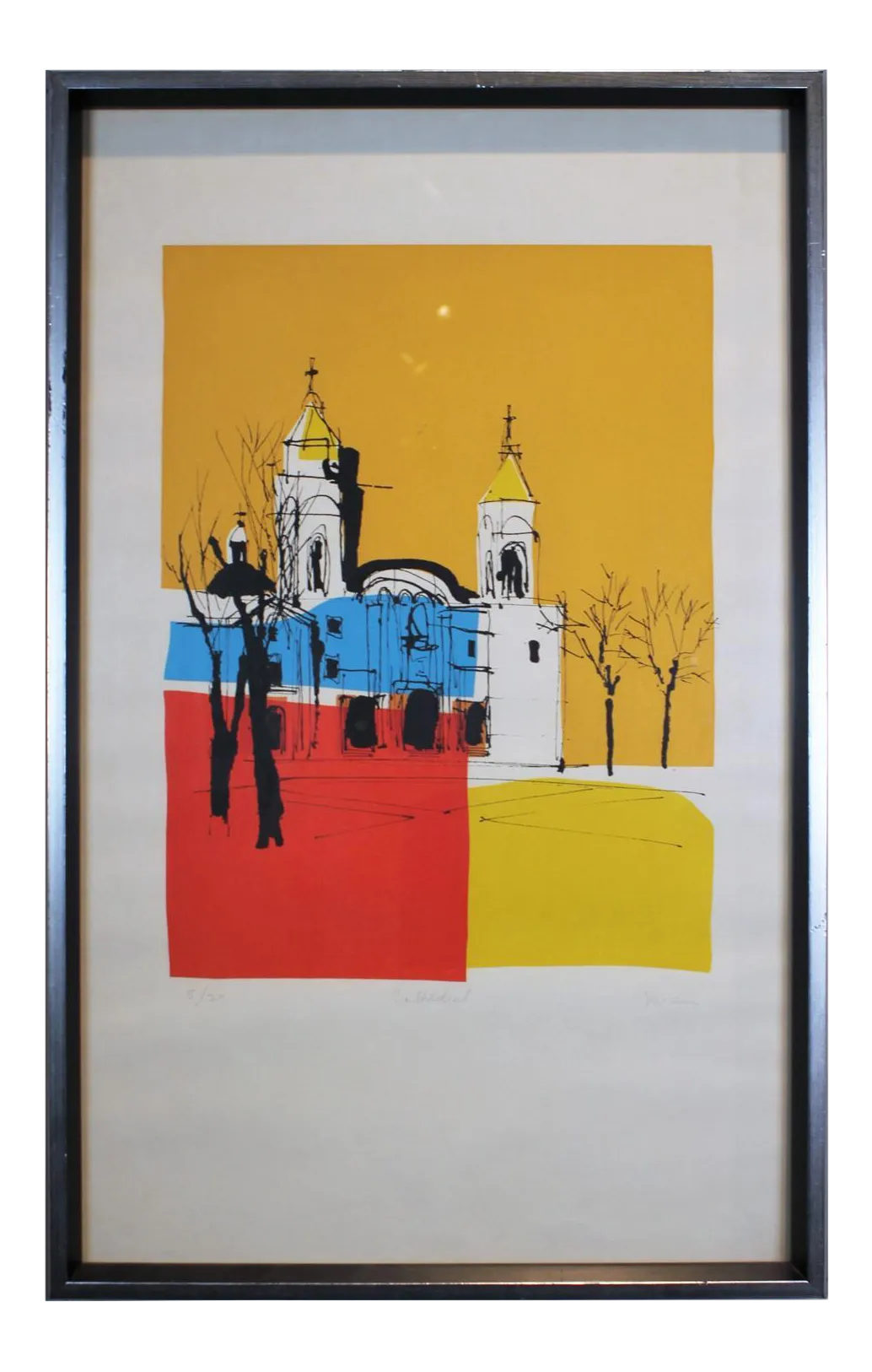 Herbert Mears "Cathedral" Warm Tonal Architectural Landscape Edition 5 ...
