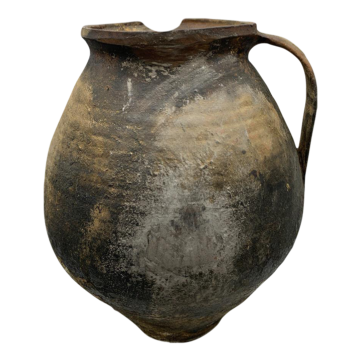 Antique Hungarian Folk Art Cooking Pottery | Chairish