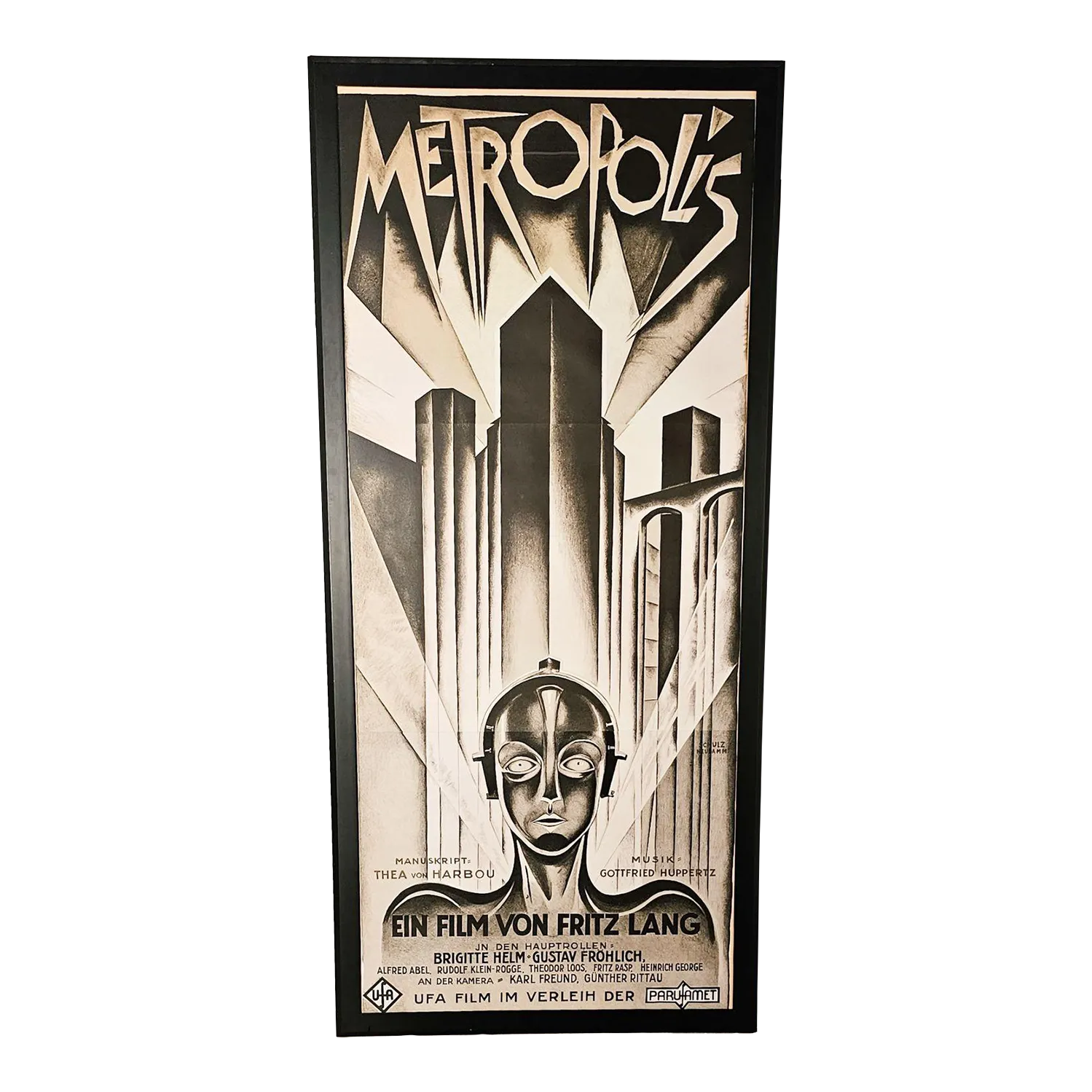 Vintage Metropolis Poster | Chairish