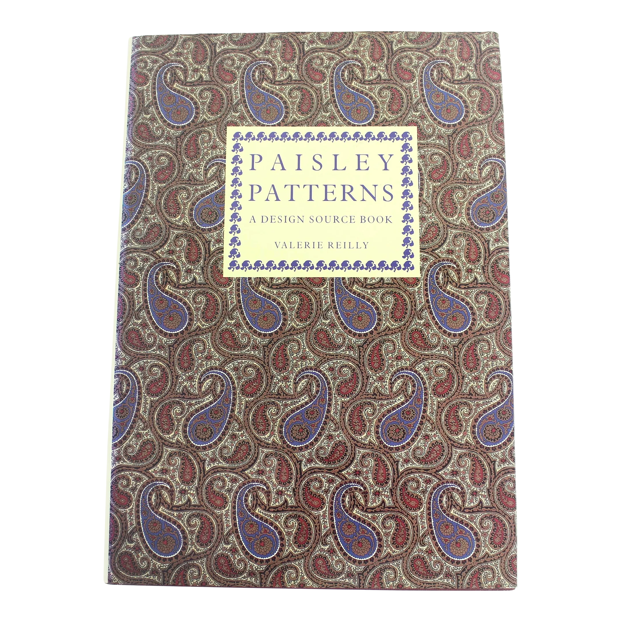 Vintage Paisley Patterns a Design Source Book Hardcover | Chairish
