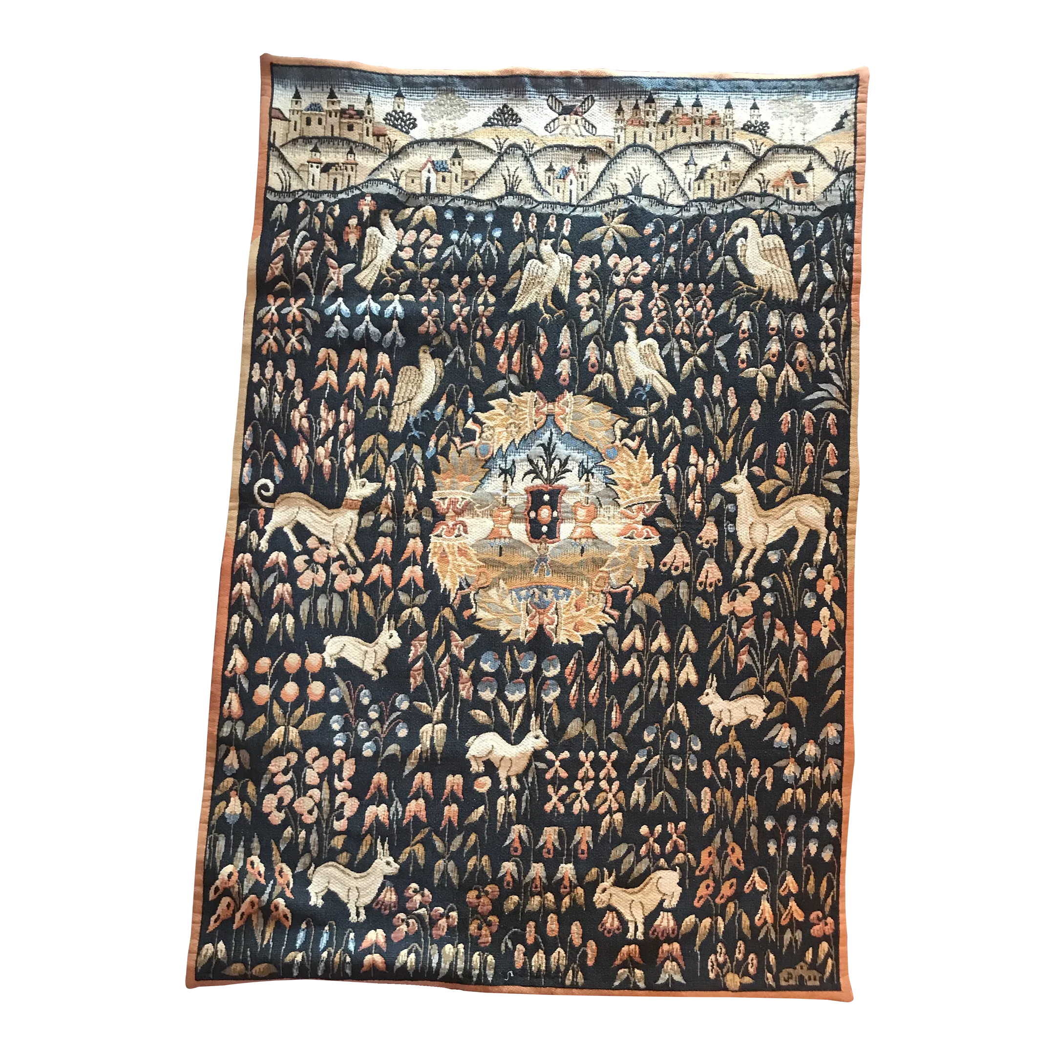 JP French Medieval Theme Tapestry | Chairish