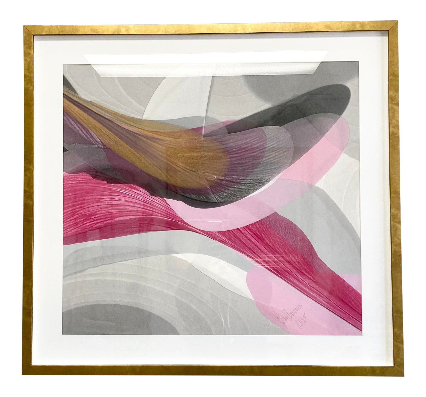 1982 Abstract Oil on Paper by Don Bowman | Chairish