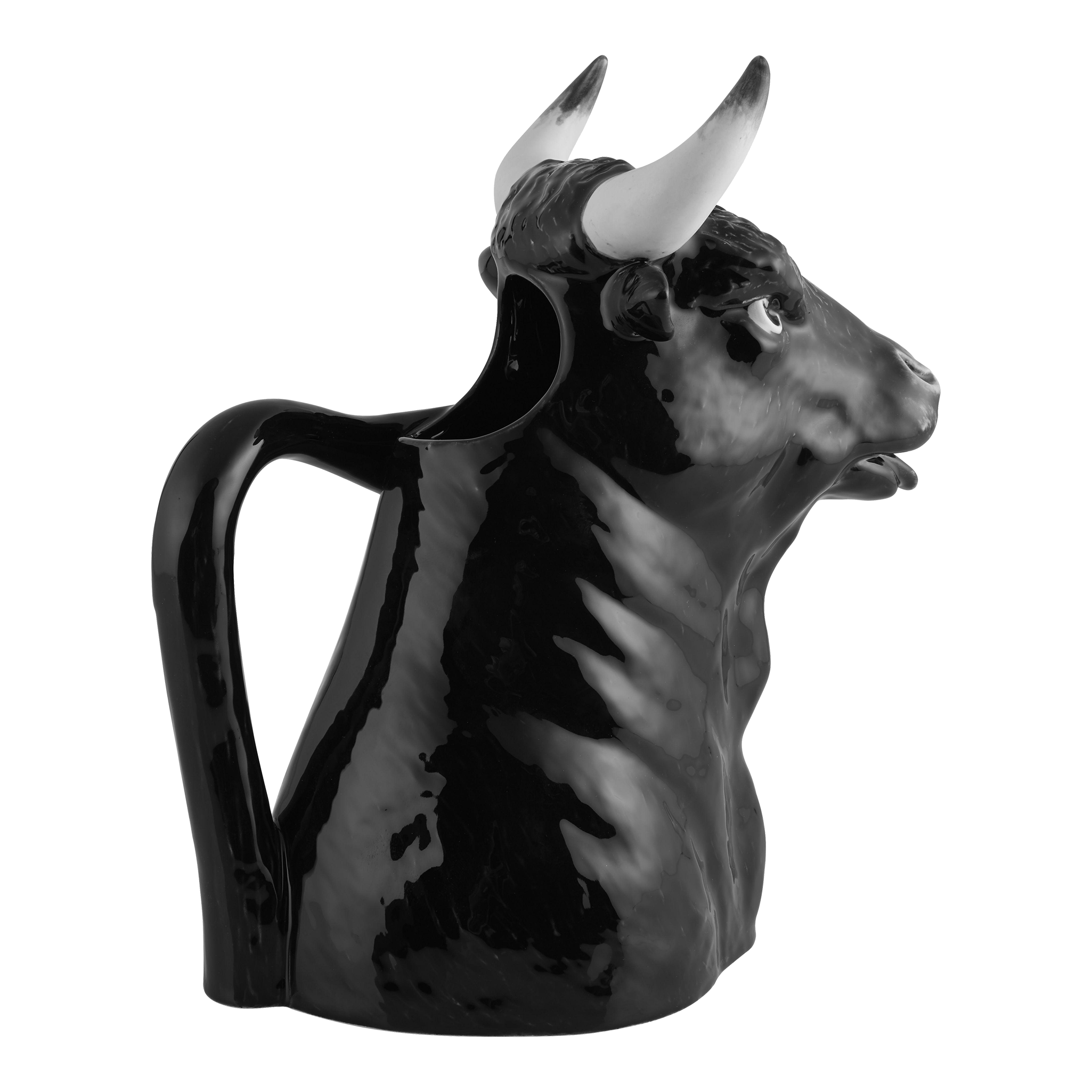 Bordallo Pinheiro Bull Pitcher, 51 oz | Chairish
