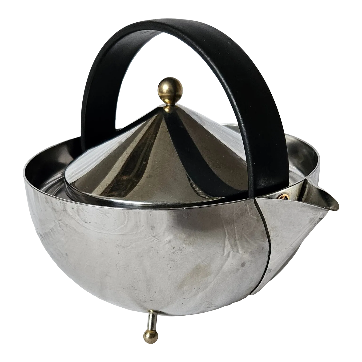 1980s Carsten Jorgensen for Bodum "The Tea Bowl" Stainless Steel Tea ...