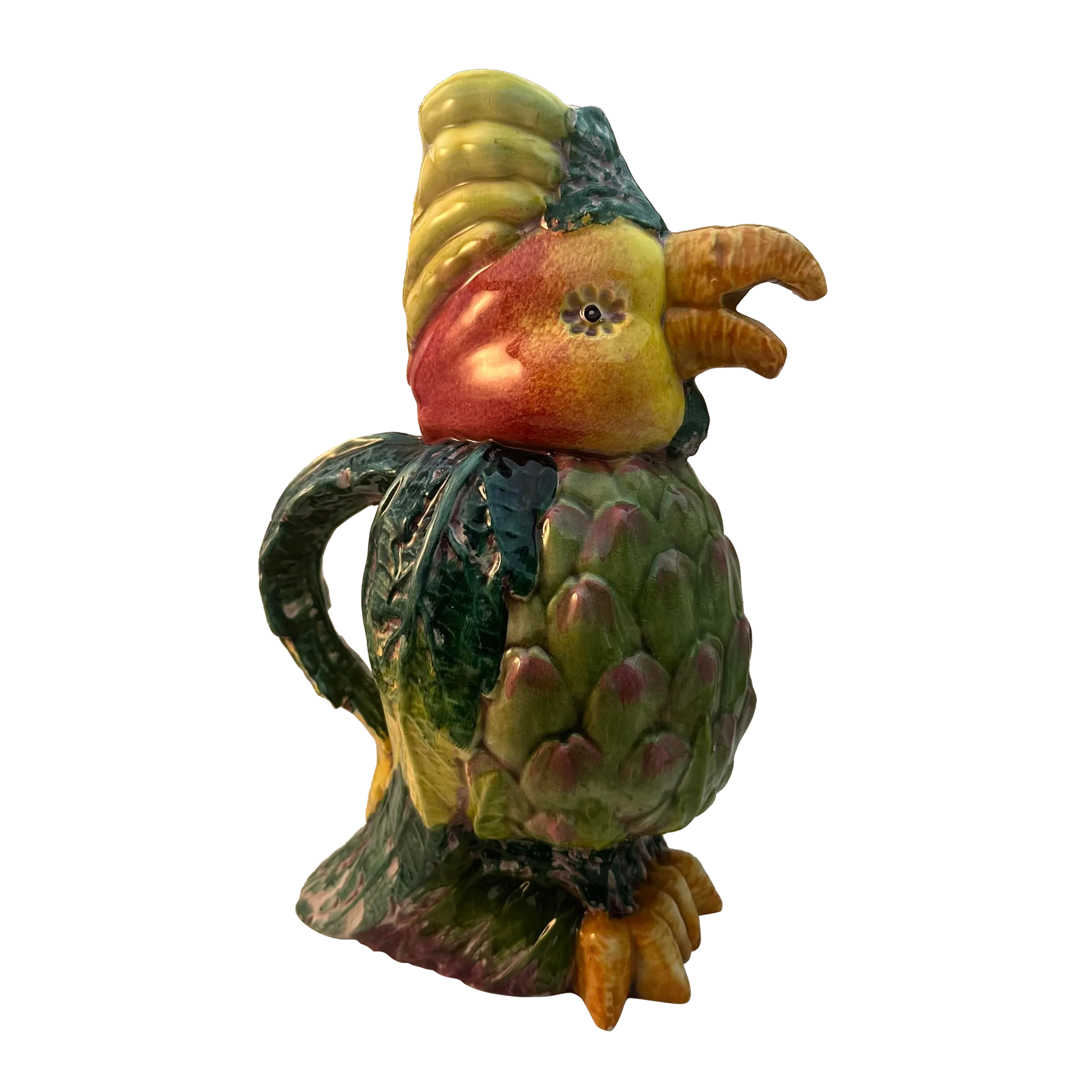 1970s Ceramic Bird Pitcher Made in Italy for Neiman Marcus | Chairish