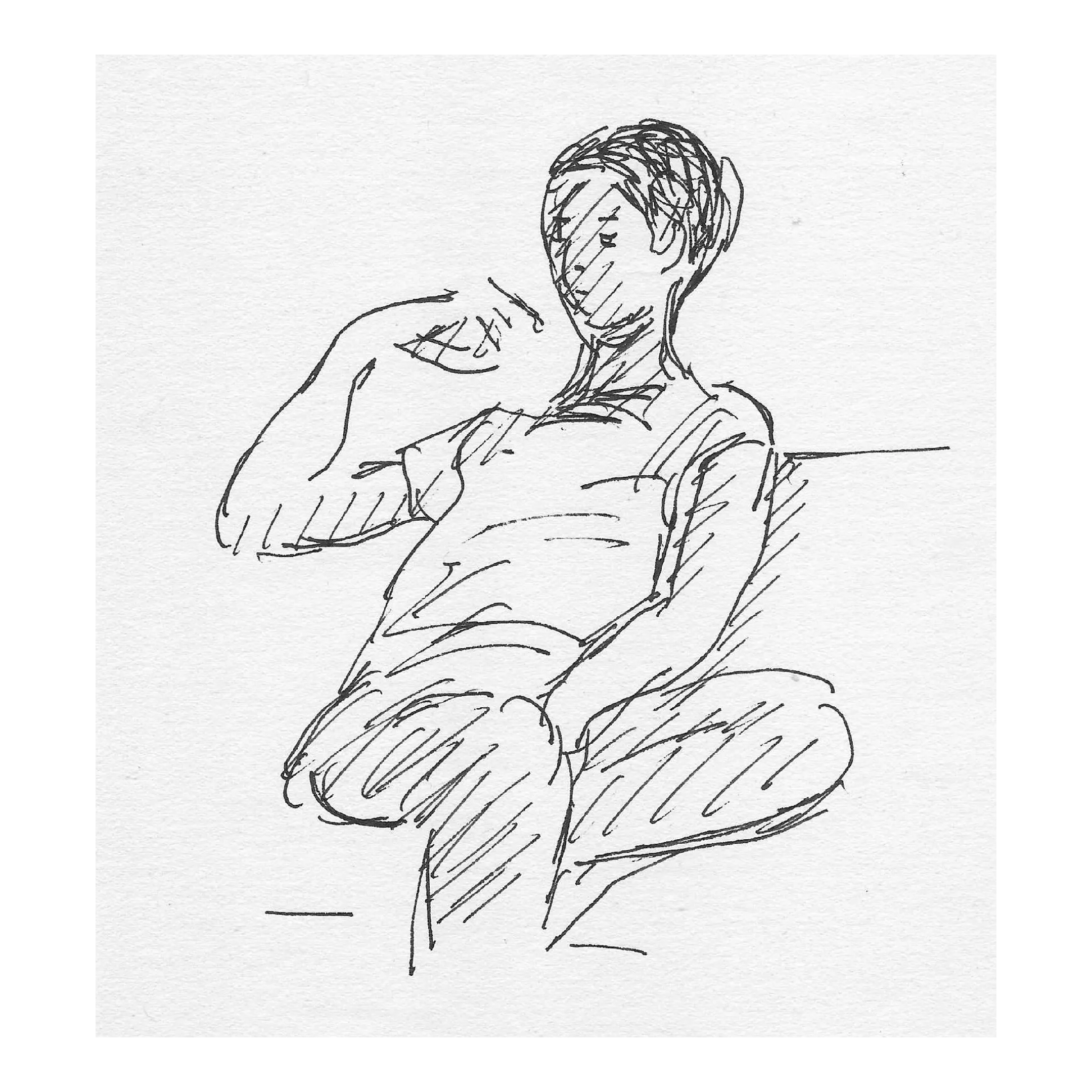 Hayward Cirker Figure Drawing | Chairish