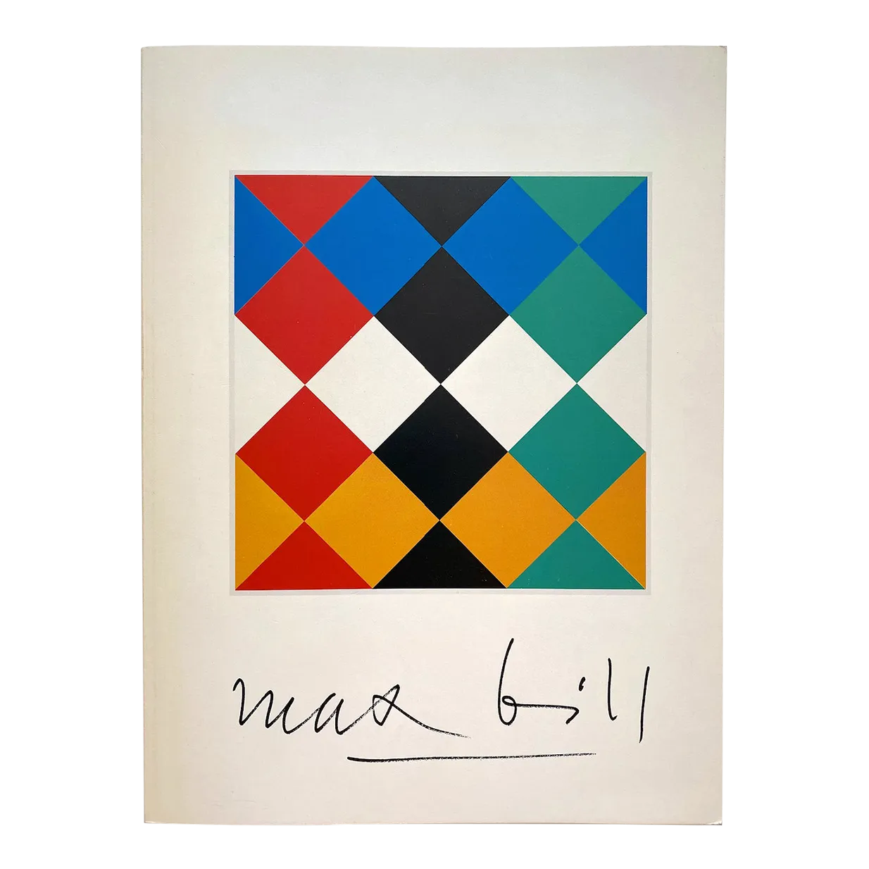 Max Bill Vintage 1974 Limited First Edition Landmark Museum Exhibition ...