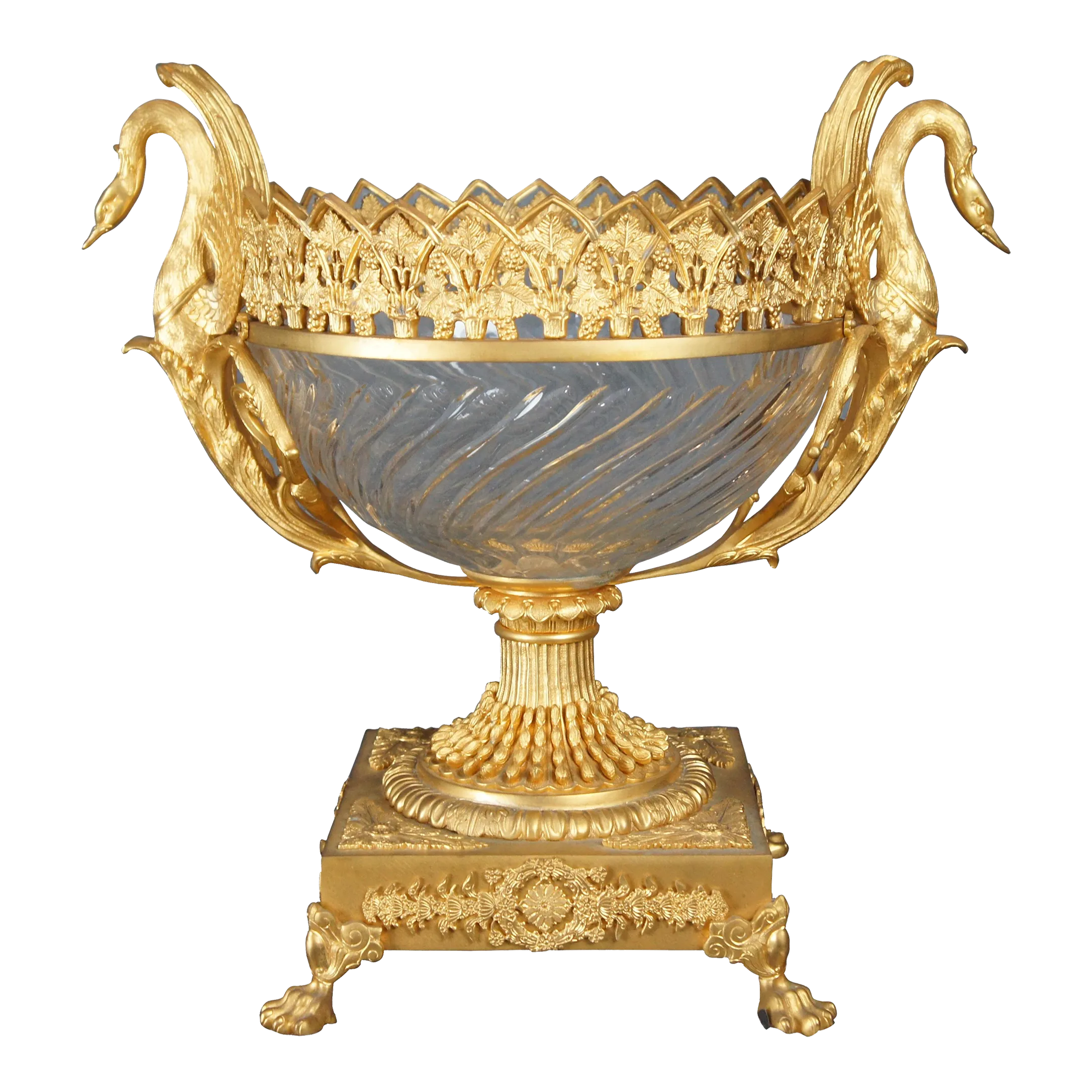 Late 20th Century Eric Stepniewski French Louis XV Sawtooth Ormolu ...