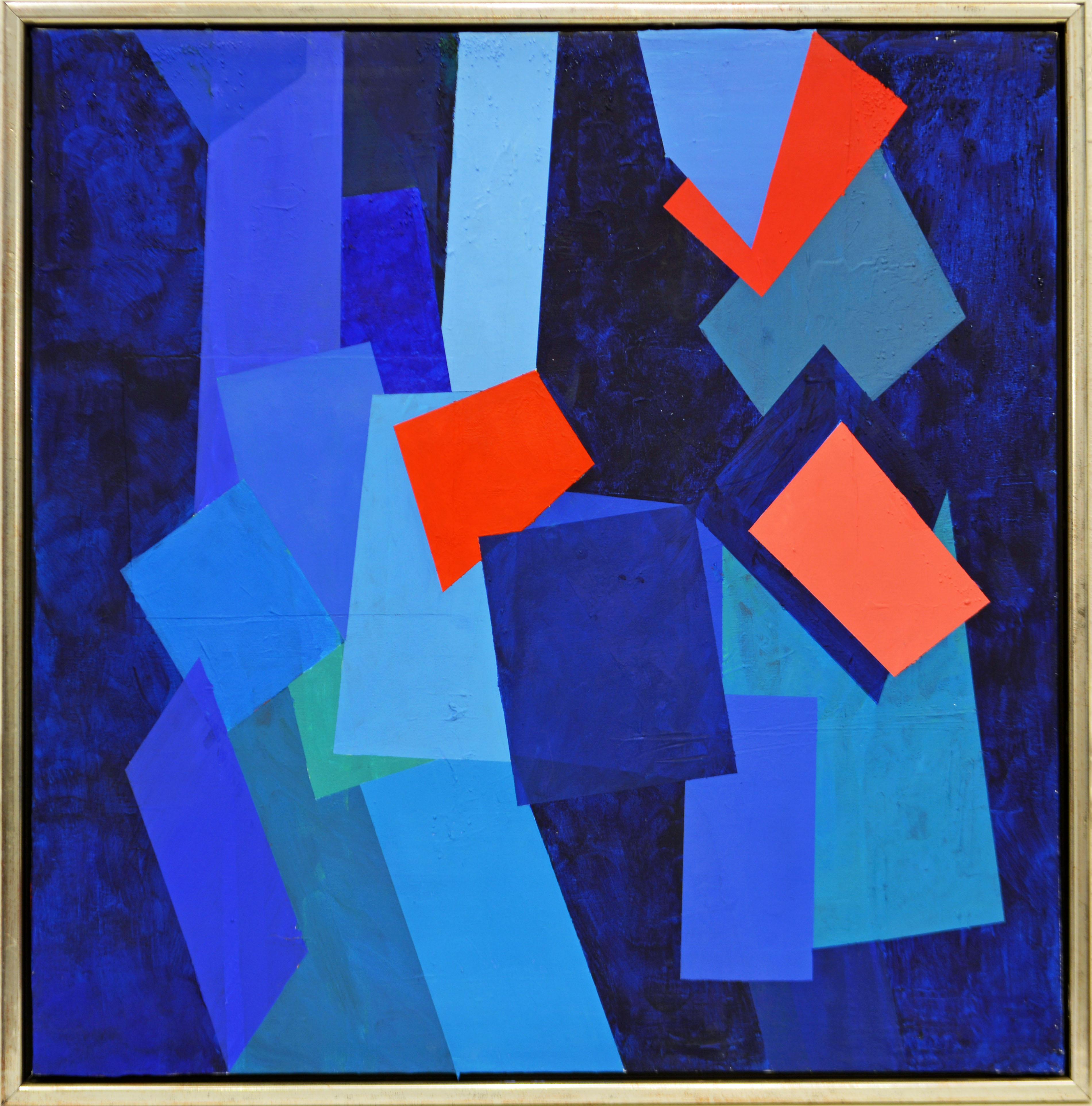 'Color Composition' Original Abstract Painting by Anders Hegelund ...