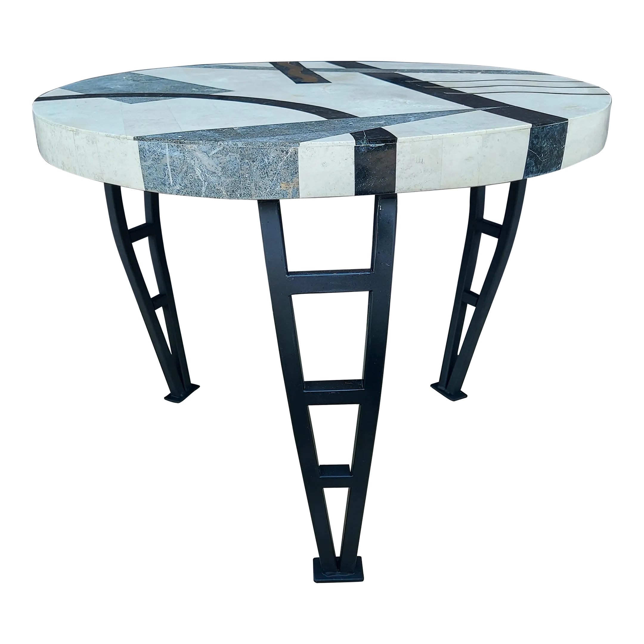 1980s Post Modern Tavola Oggetti Style Memphis Table. | Chairish