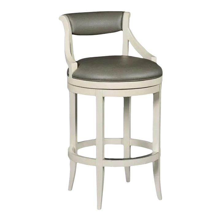Taylor Counter Stool, Carrara Finish | Chairish