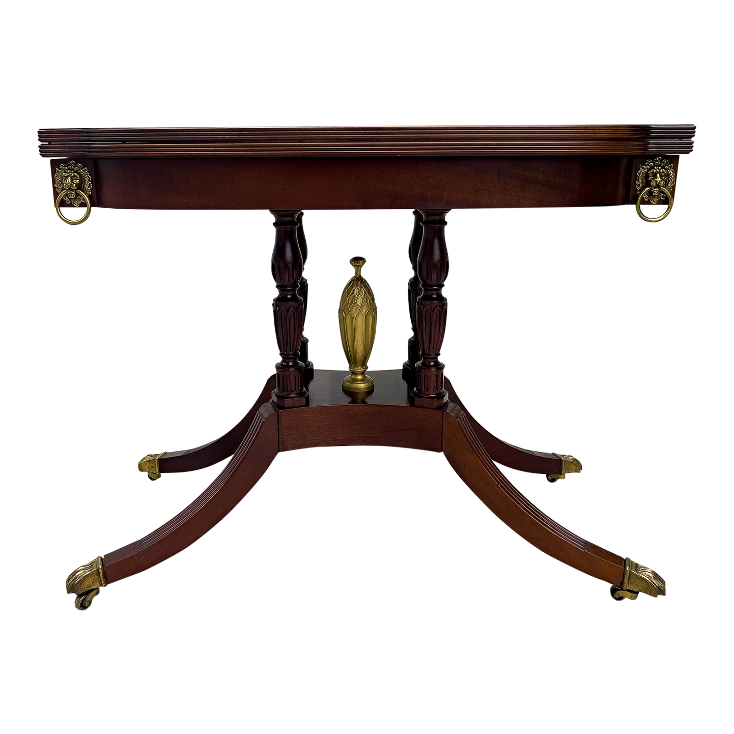 Late 20th Century Vintage Baker Furniture Mahogany Historic Charleston ...