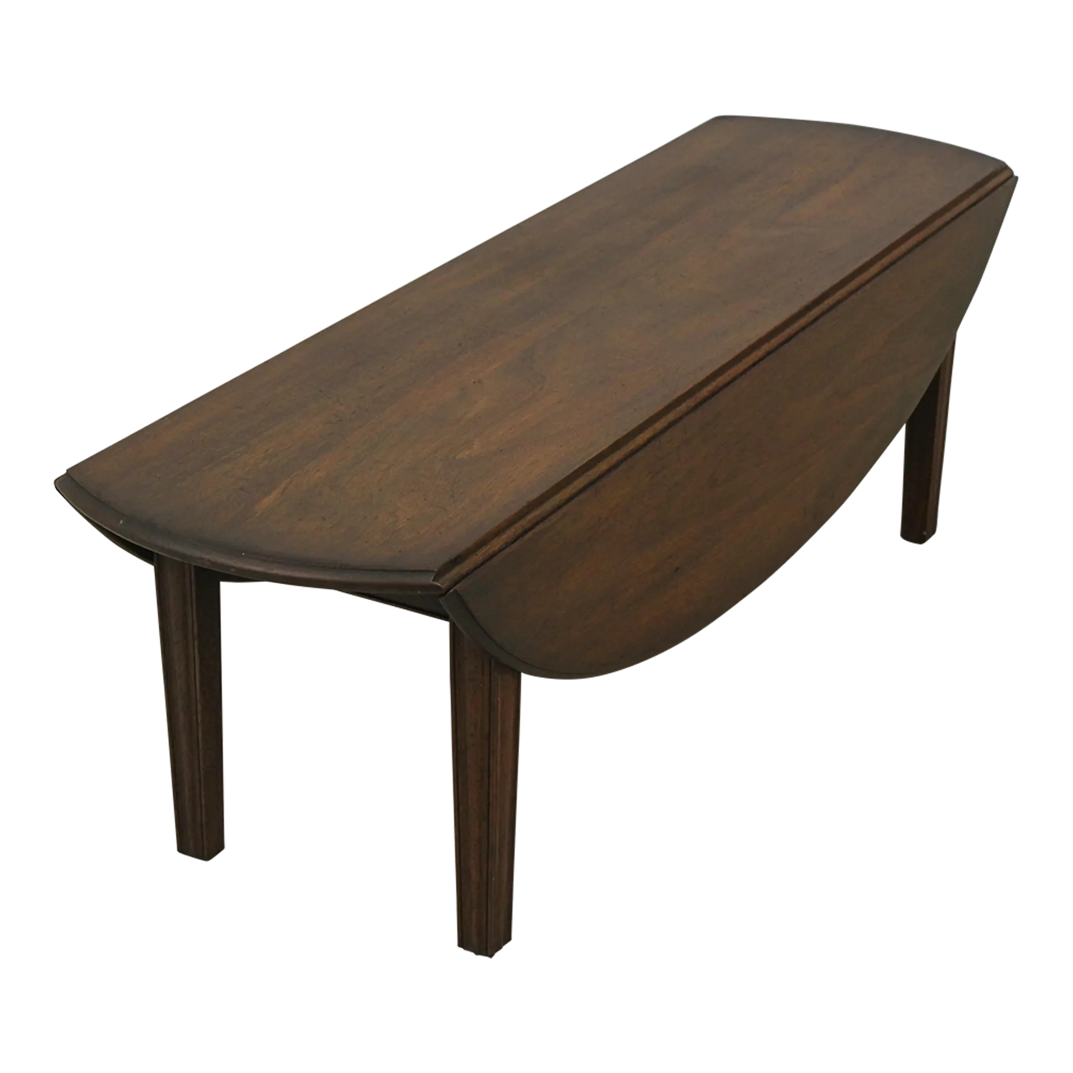 Kittinger T-342 Chippendale Mahogany Drop Leaf Coffee Table | Chairish
