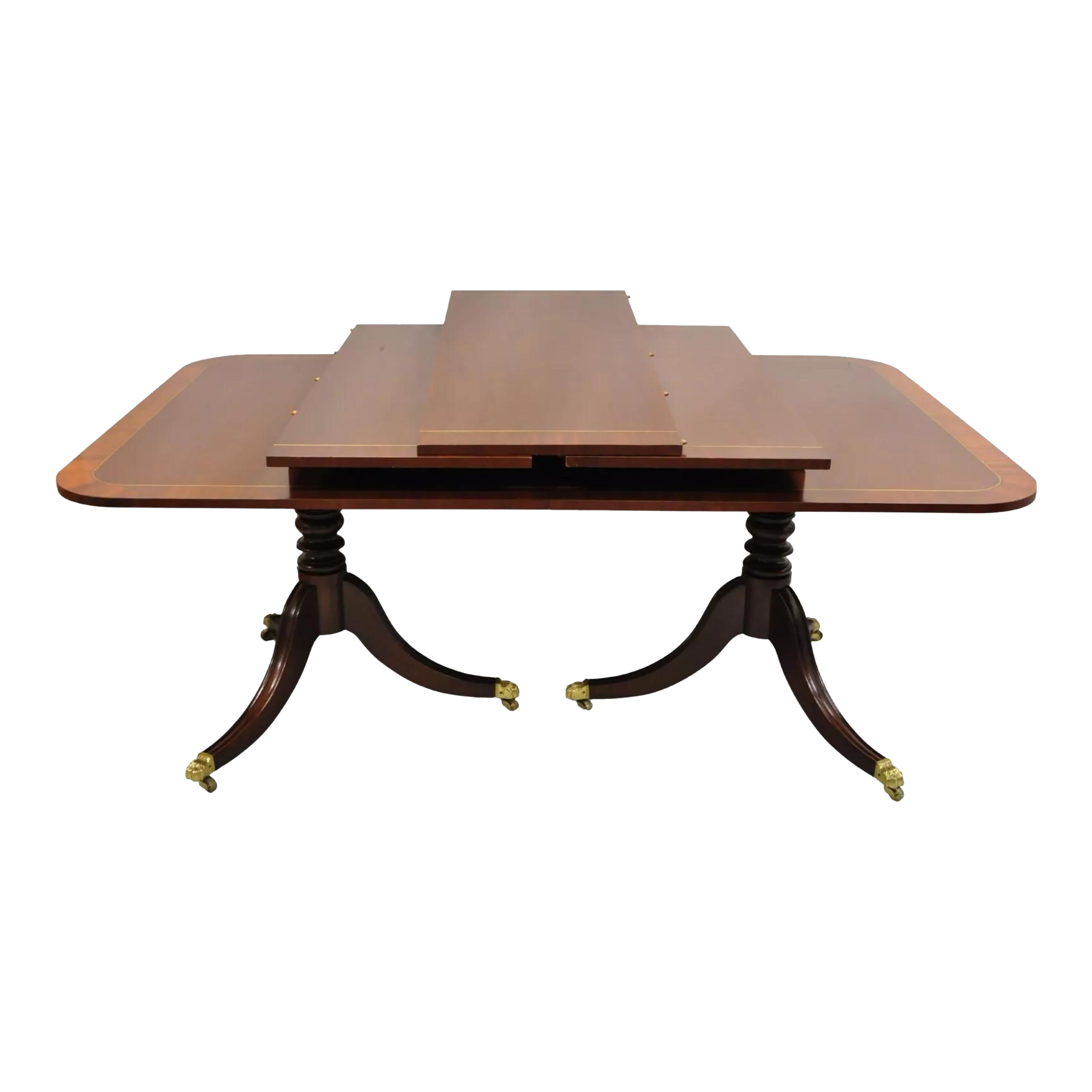 Baker Williamsburg Colonial 8839 Mahogany Federal Inlay Extension ...