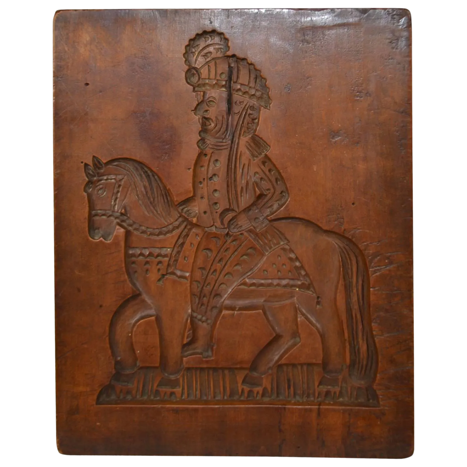 19th Century Wooden Gingerbread Mold | Chairish
