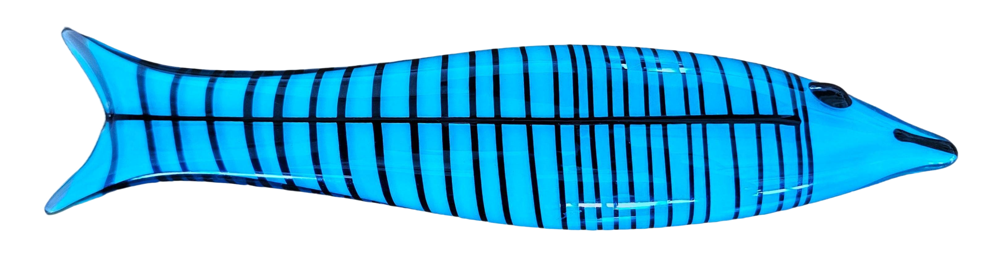 Murano Art Glass Fish Sculpture by Ken Scott for Venini, 1950s | Chairish