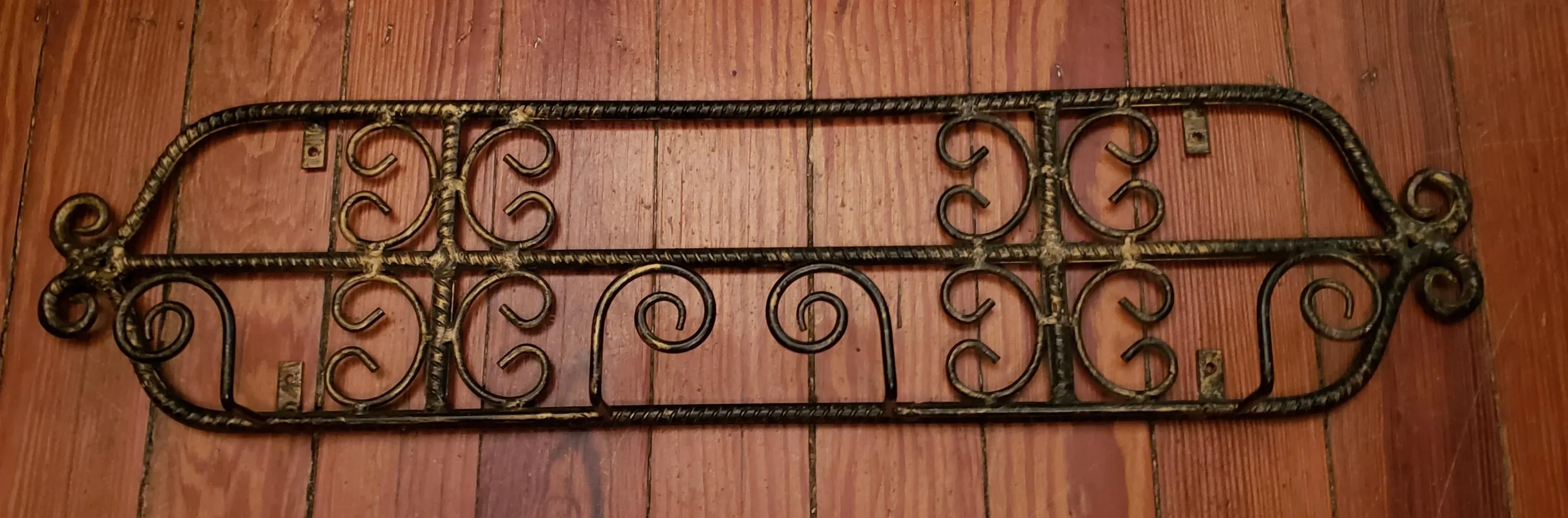Wrought Iron Plate Racks
