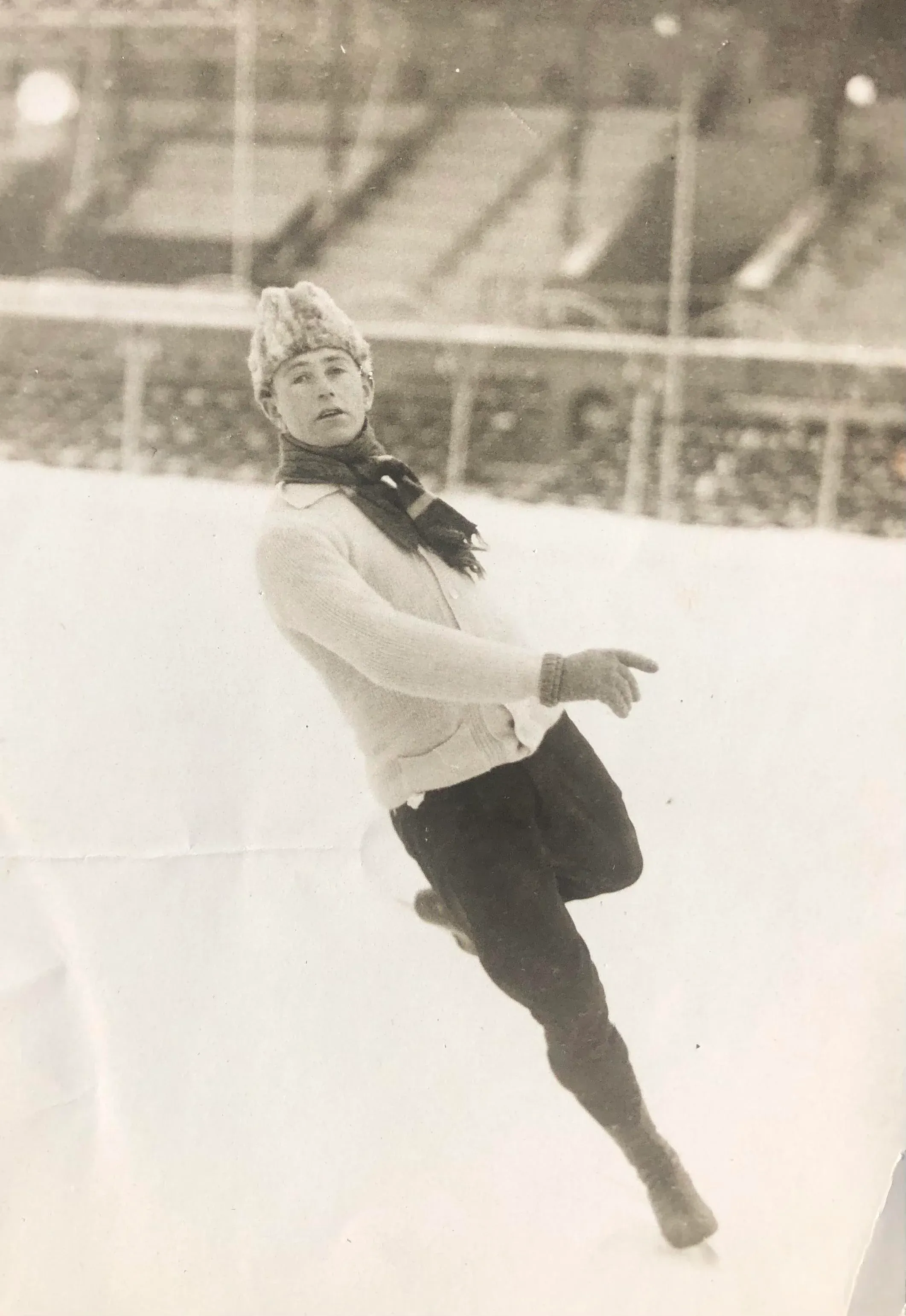 1920s Ice Skater Gillis Grafstrom Photograph | Chairish
