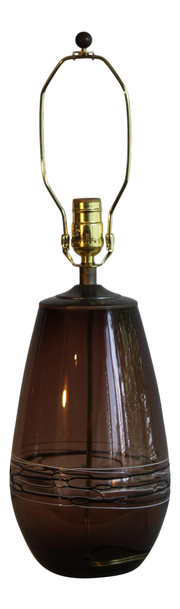 Translucent Bronze Hue Murano | Chairish