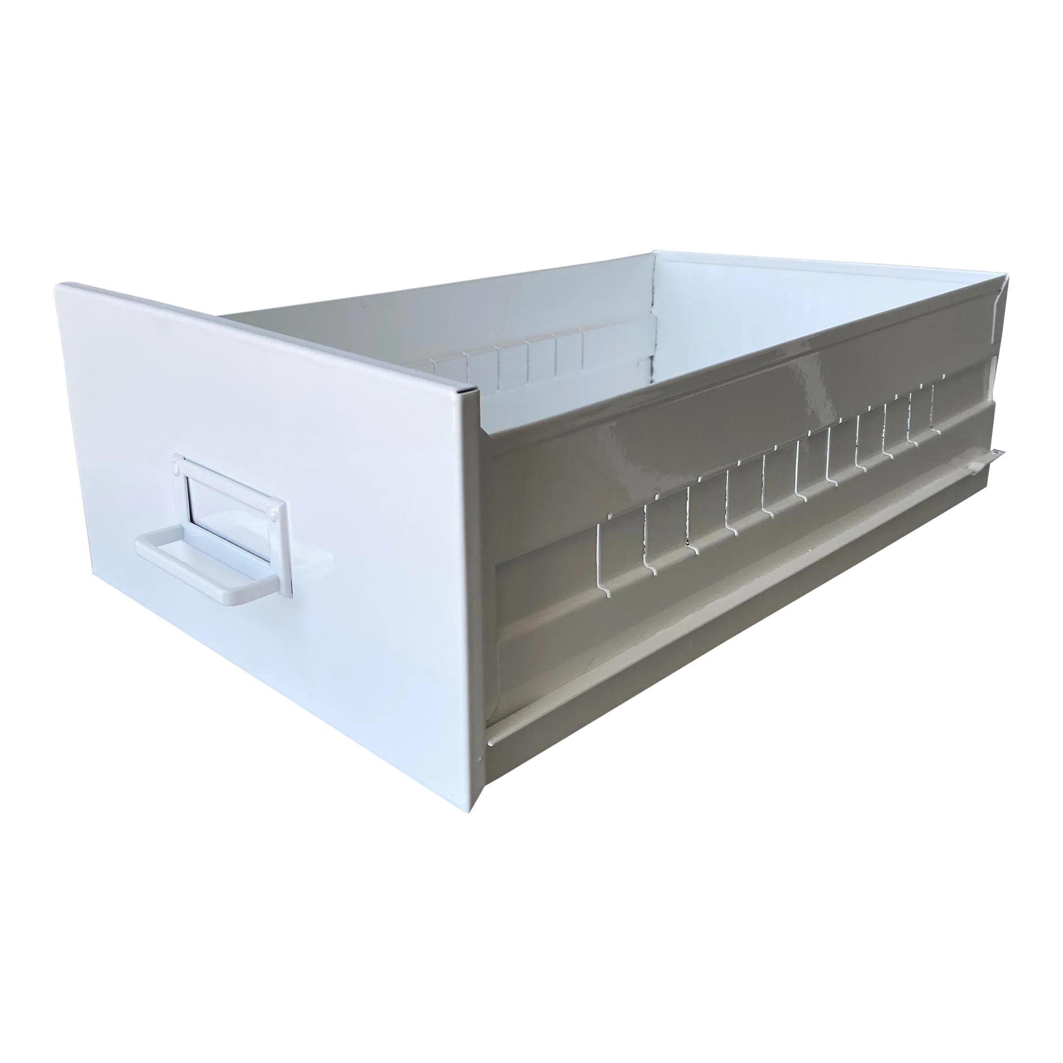 Mid Century Steel Drawer Insert, Repurposed as Organizer / Container ...