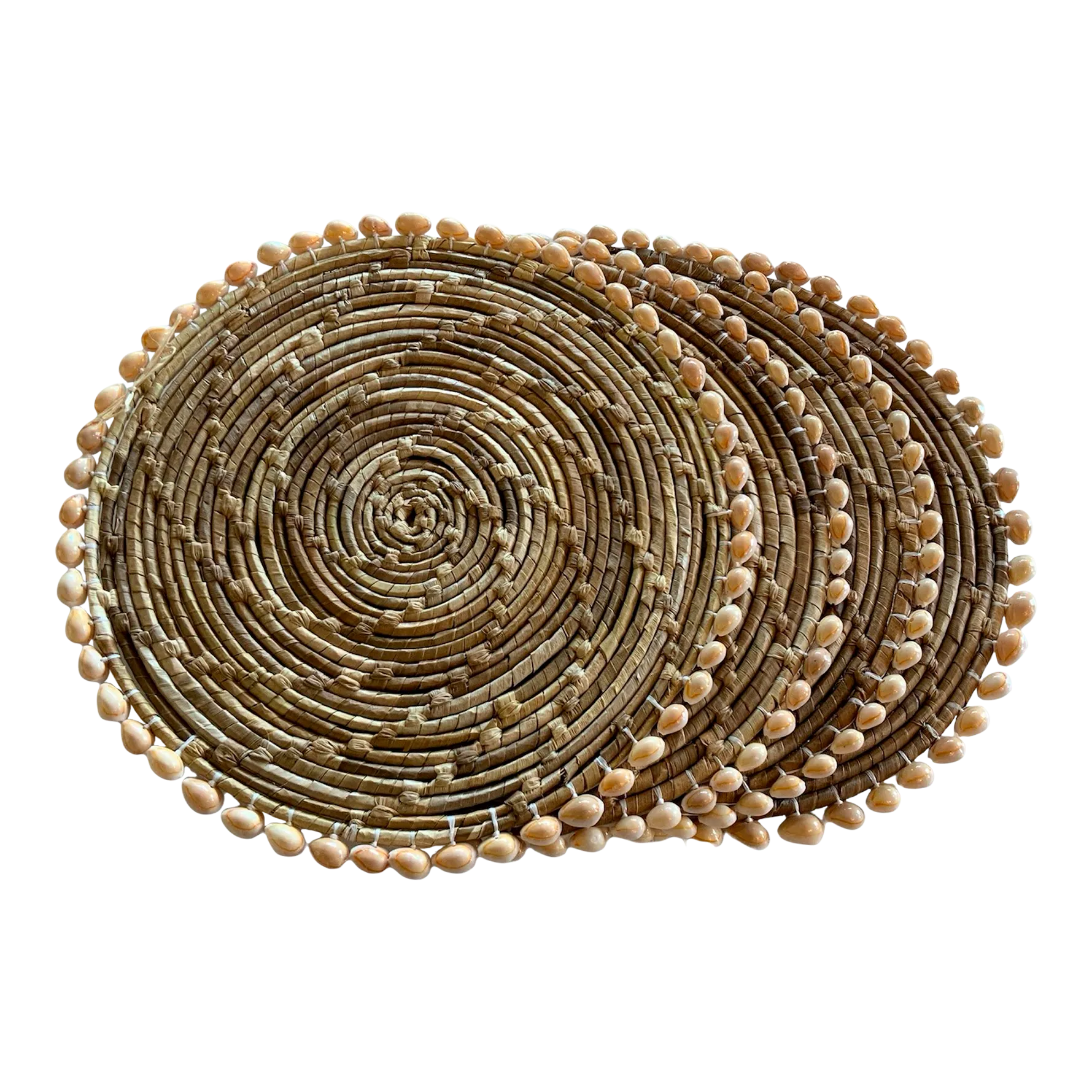 Set of 4 Shell Placemats | Chairish