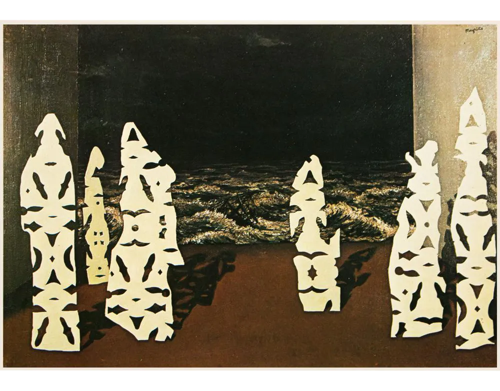 1972 After Rene Magritte "The Regalia of the Storm", First Edition ...