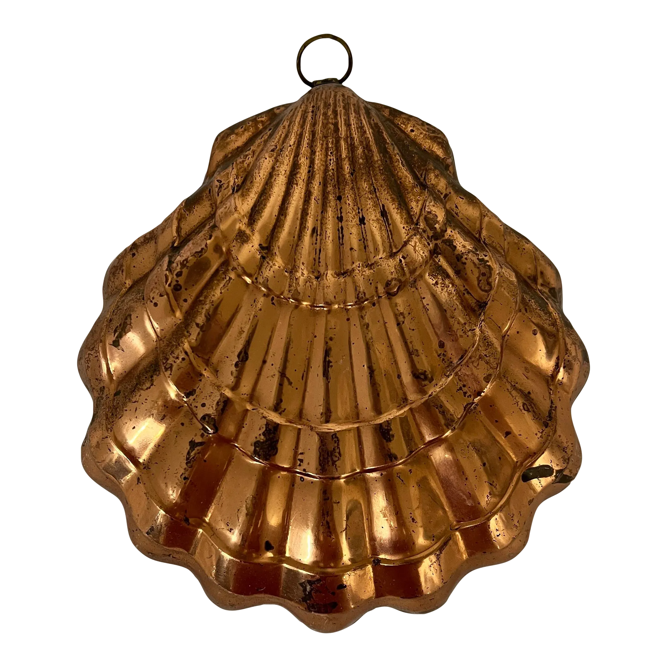 Solid Copper Clam Shell Mold, Portugal | Chairish