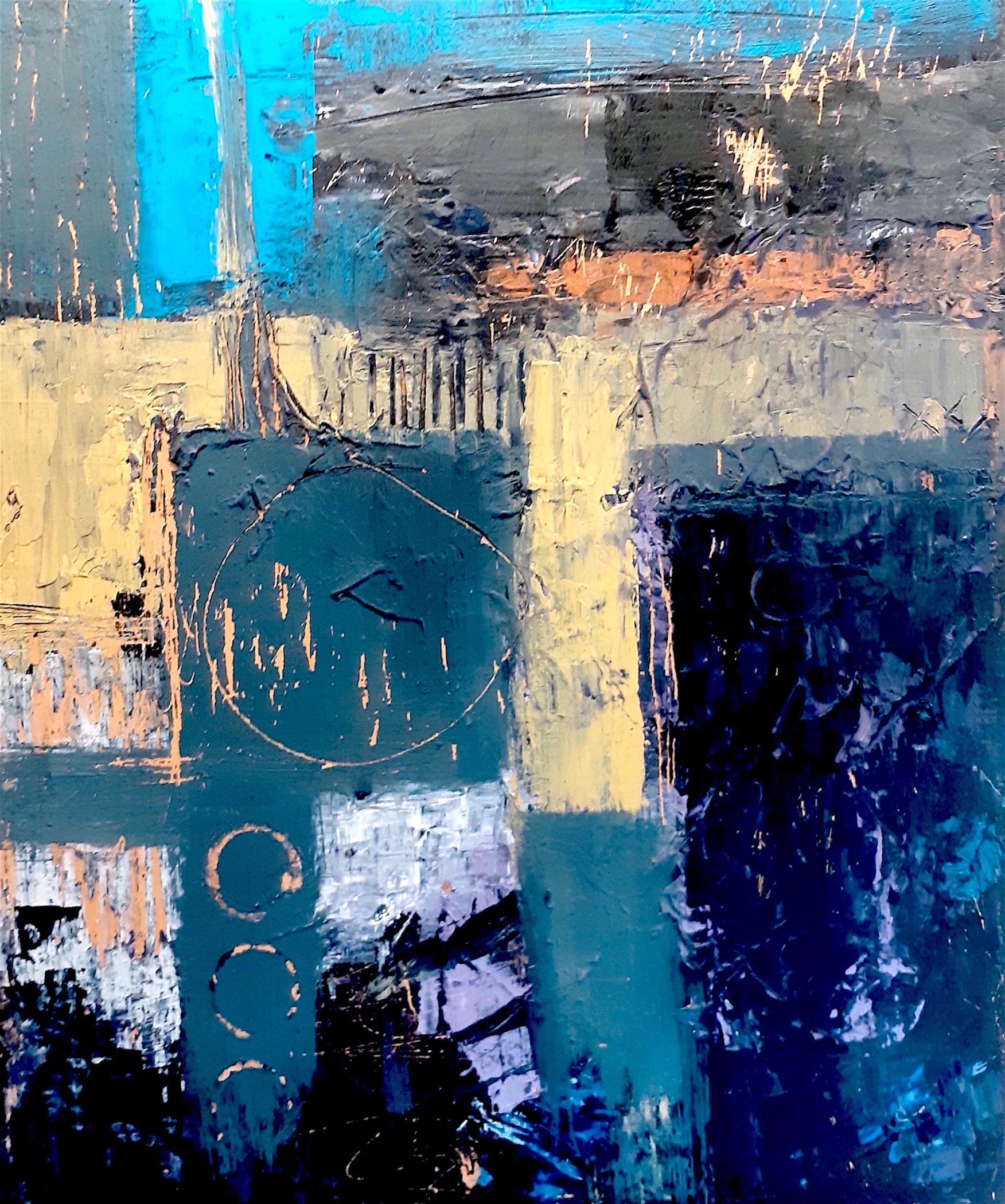 "Winter Light I" Contemporary Abstract Expressionist Painting by ...