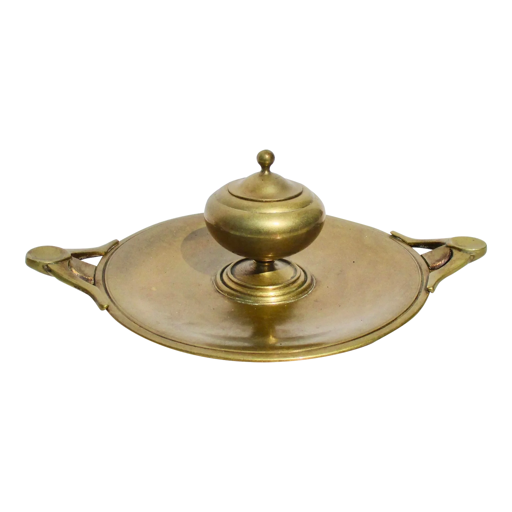 Arts and Crafts Bronze Ink Tray Circa 1900 | Chairish