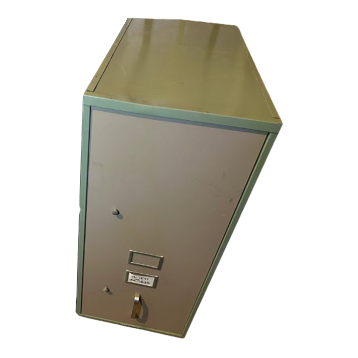 Vintage Industrial Mint Green File Cabinet Watson Single Drawer Steel ...