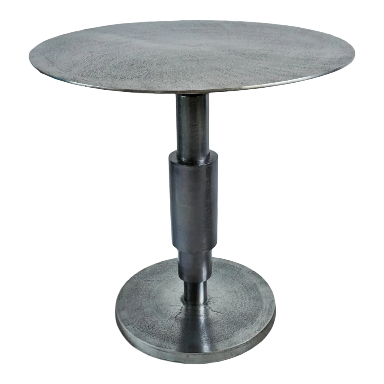 Deco Nickel Bistro Table | Chairish