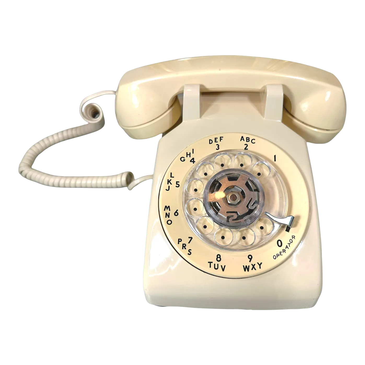 Vintage Beige At&t Rotary Phone | Chairish