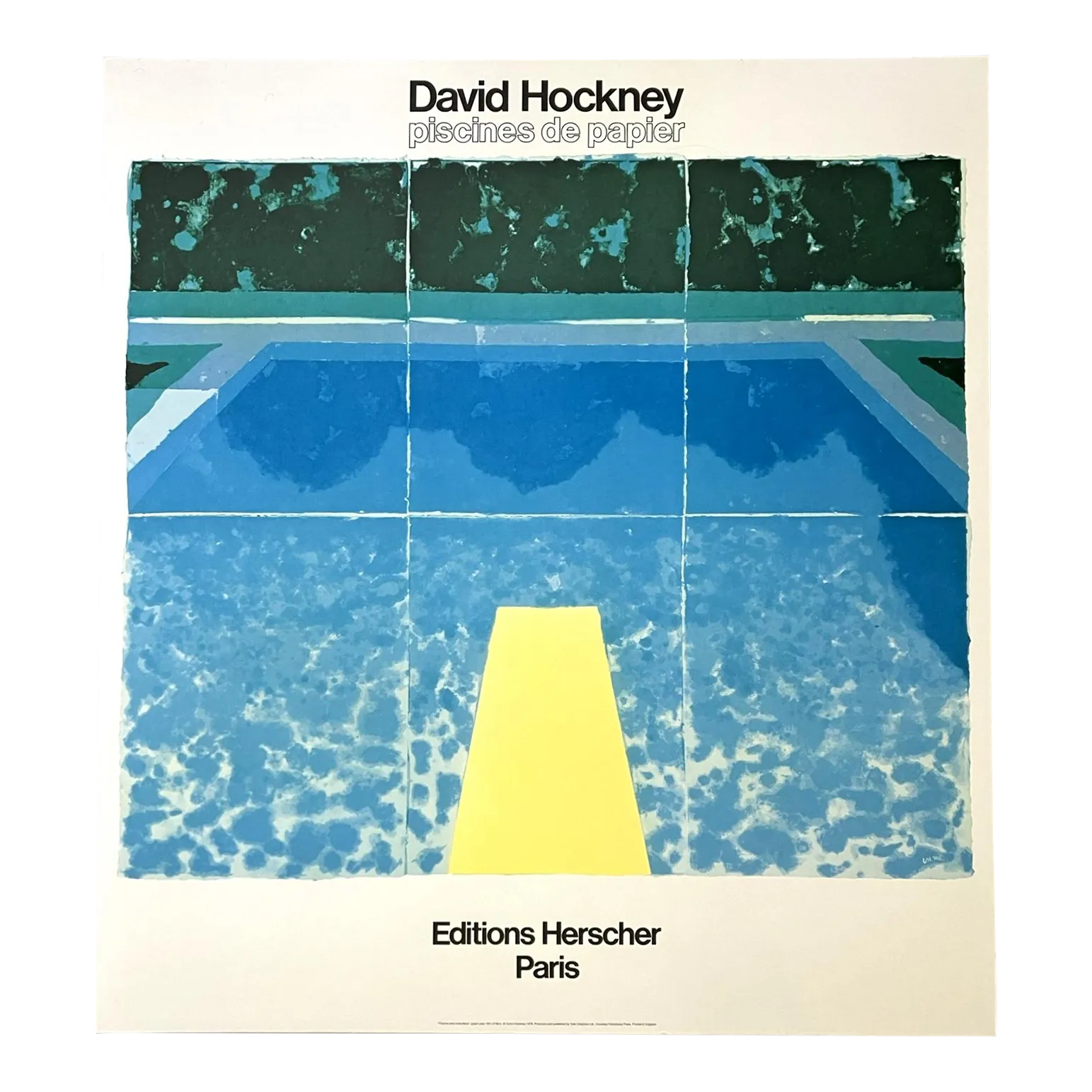 Piscine De David Hockney David Hockney (1937), After Pool Post War