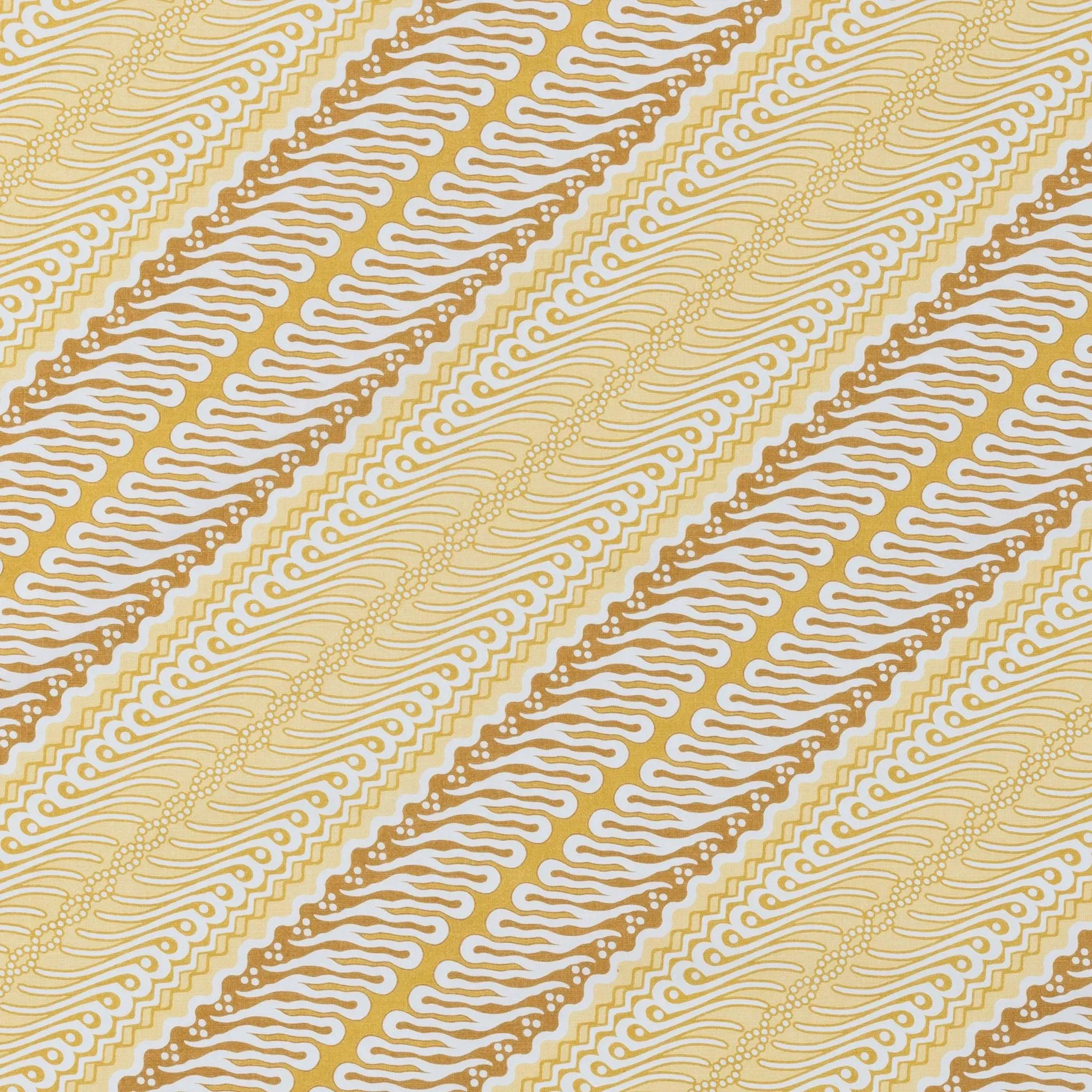 Sister Parish Rees Fabric in Saffron | Chairish