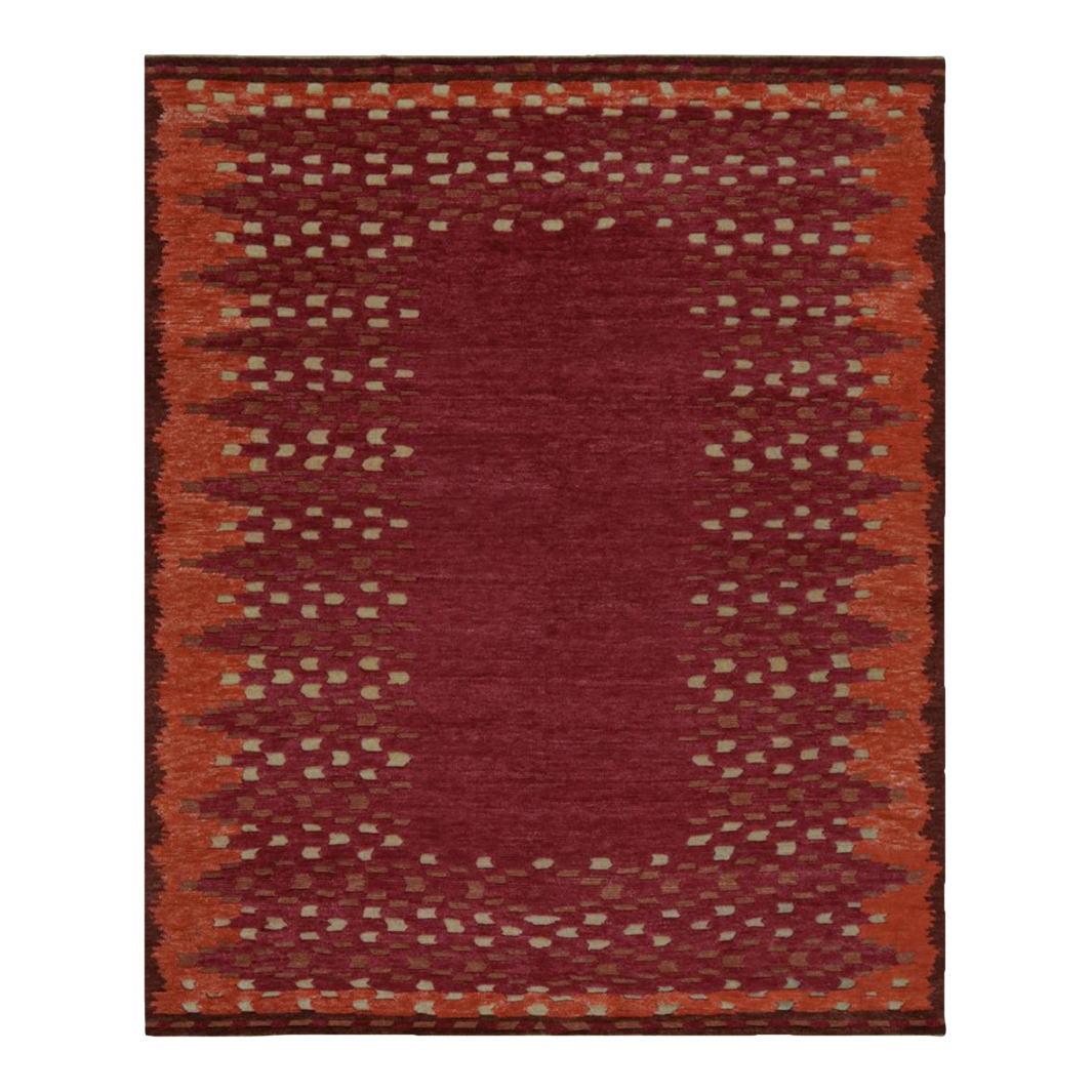 Rug & Kilim’s Scandinavian Style Custom Rug Design With Open Field ...