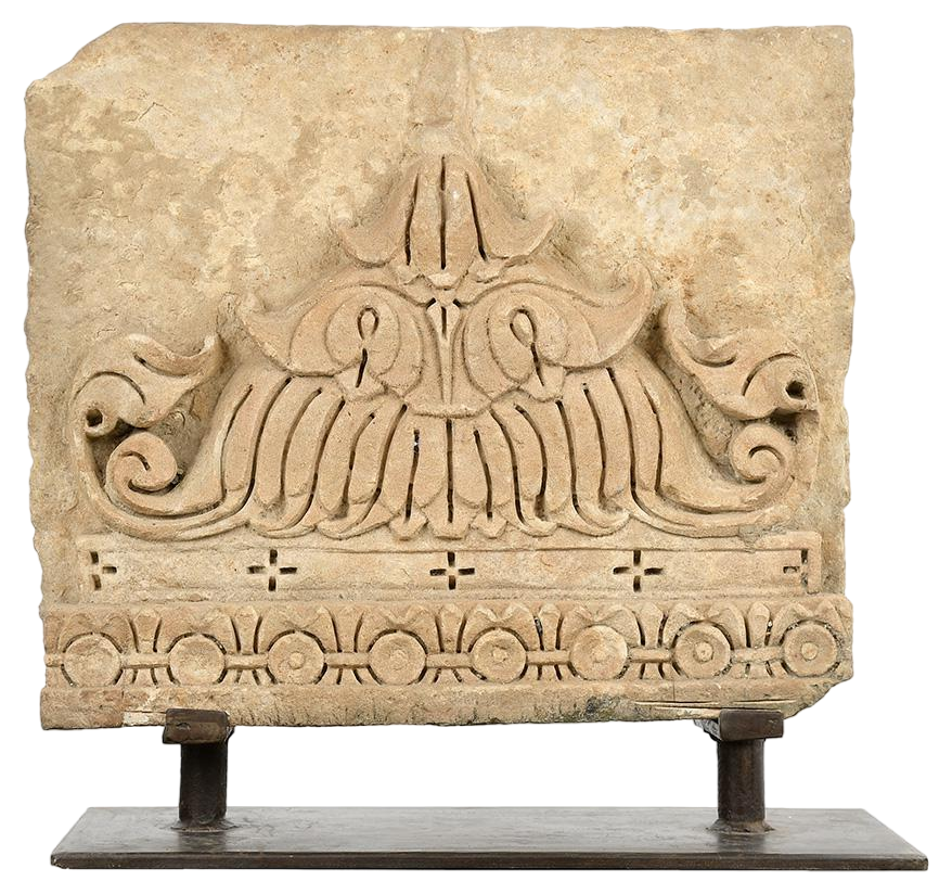 Wall Mounted Architectural Element on Base | Chairish