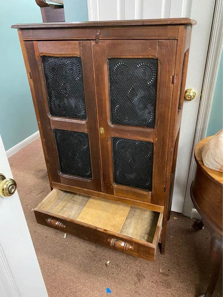 Antique Pie Cabinet