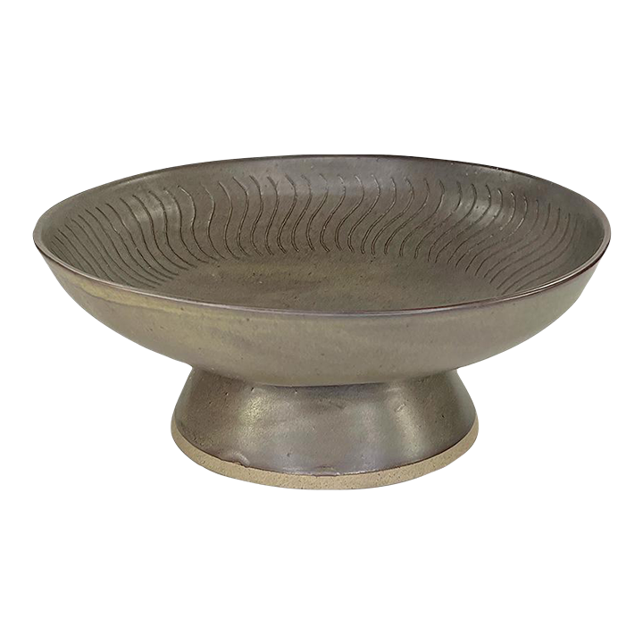 1960s Marshall Studios Gordon & Jane Martz Indiana Stoneware Footed ...