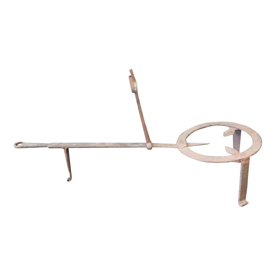 18th Century Napoleonic Cast Iron French Fireplace Trivet | Chairish