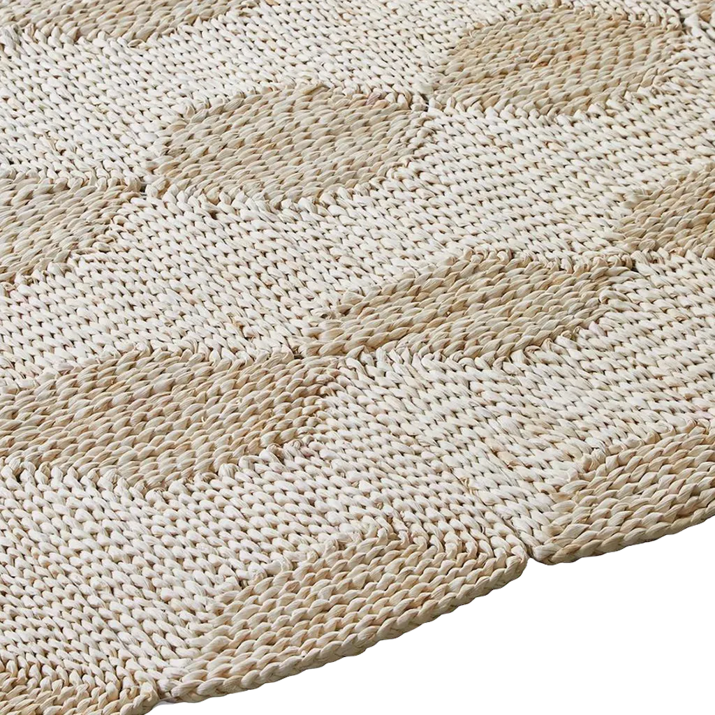 Rush House for Chairish Marisol Corn Husk Rug Runner, 3'x9' | Chairish