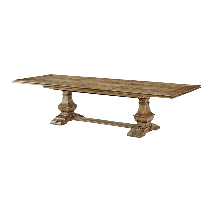 English Country Dining Table | Chairish