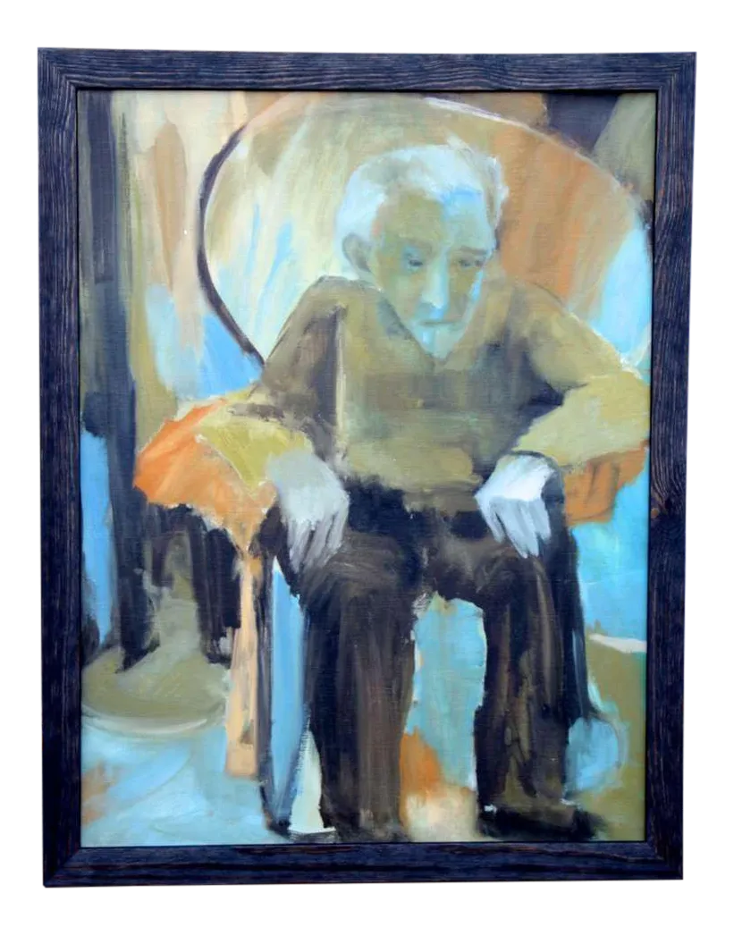 Barbara Monchek "One Who Has Seen" 1964 | Chairish