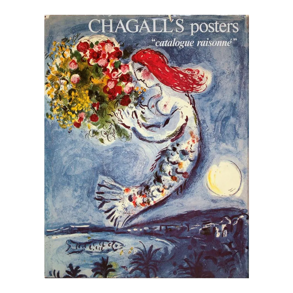 1975 Marc Chagall 'Marc Chagall's Posters Catalogue Raisonne' Modernism ...