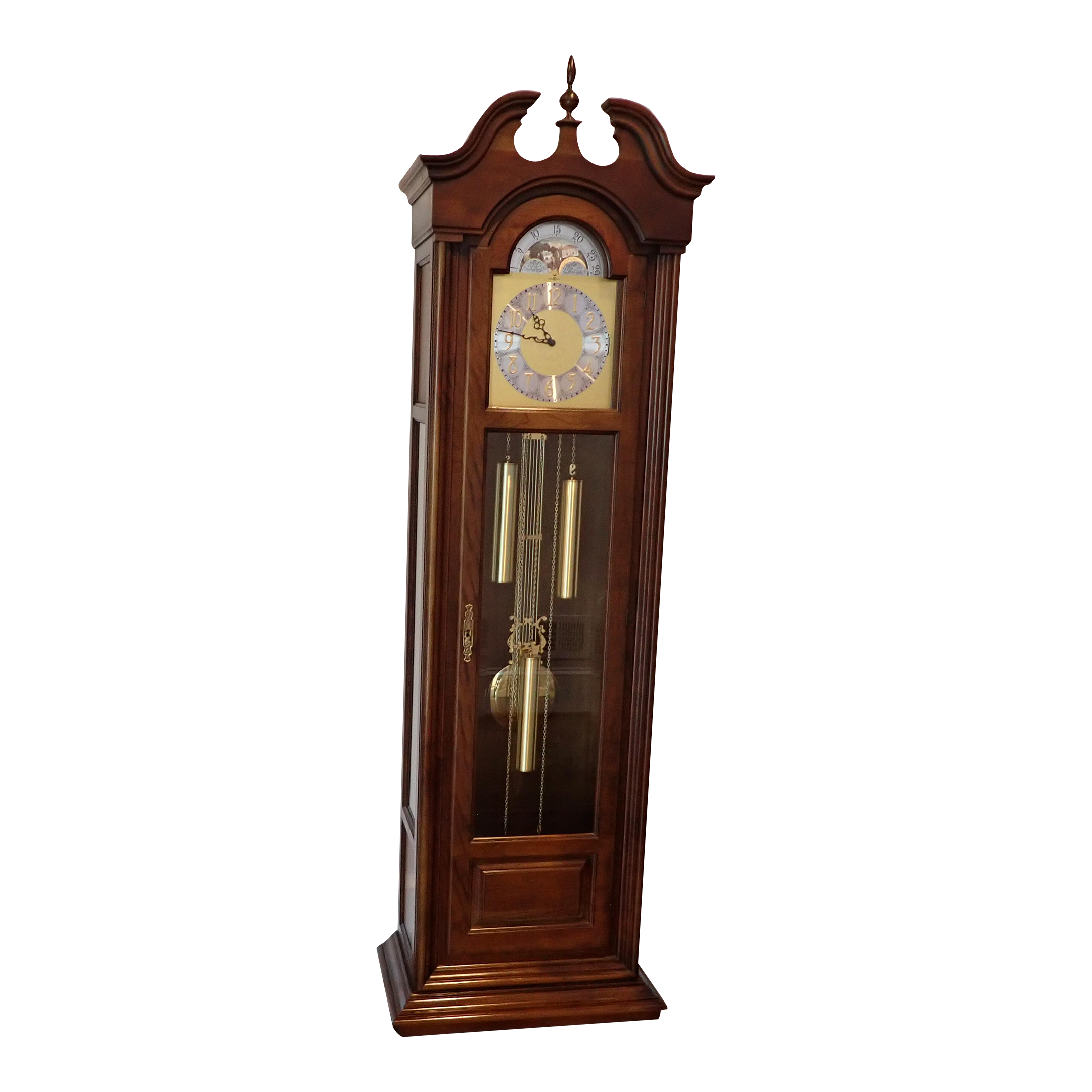 1970's Howard Miller "Aristocrat" Grandfather Clock | Chairish