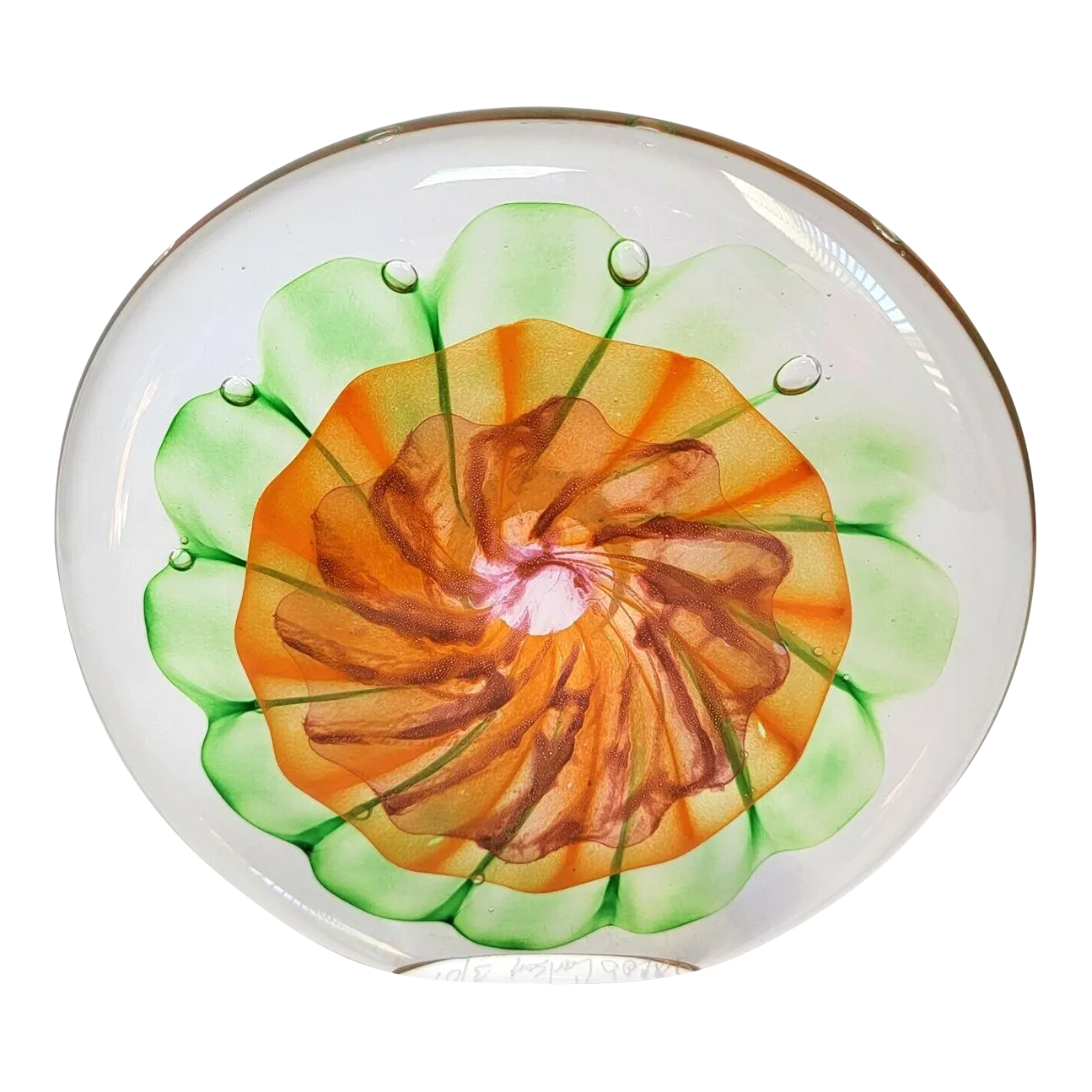 Jacob Carlson Art Glass Sculpture, Signed 2007 | Chairish