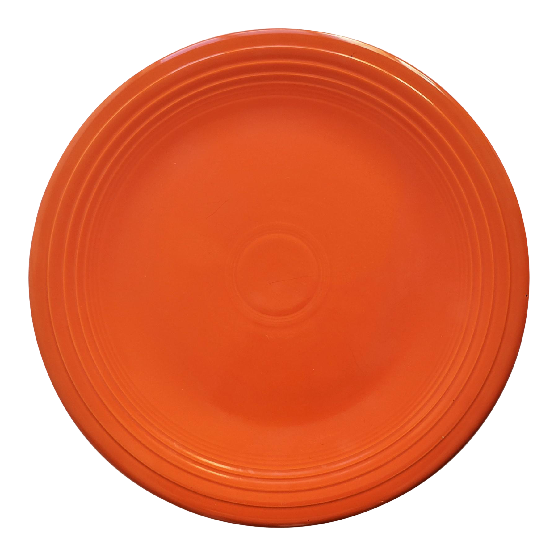 Hard to Find Fiesta Red 15 Inch Chop Plate | Chairish