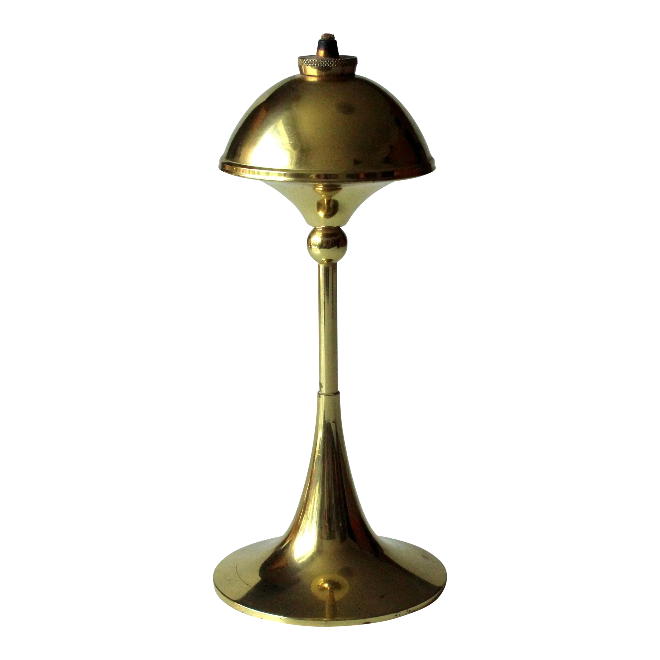 1970s Vintage - Danish Design Brass Oil Lamp - Marked With 1007/80 ...