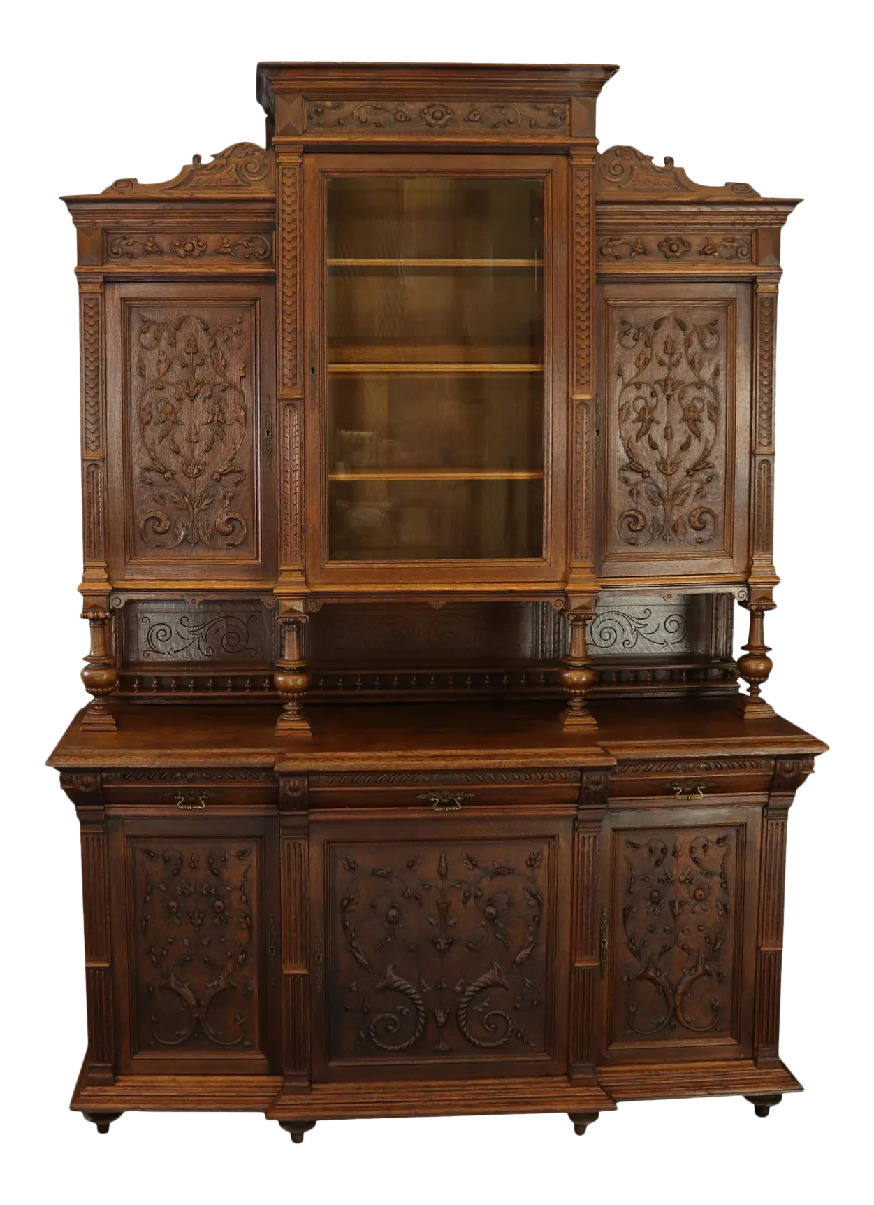 Buffet Renaissance Antique French Cornucopia | Chairish