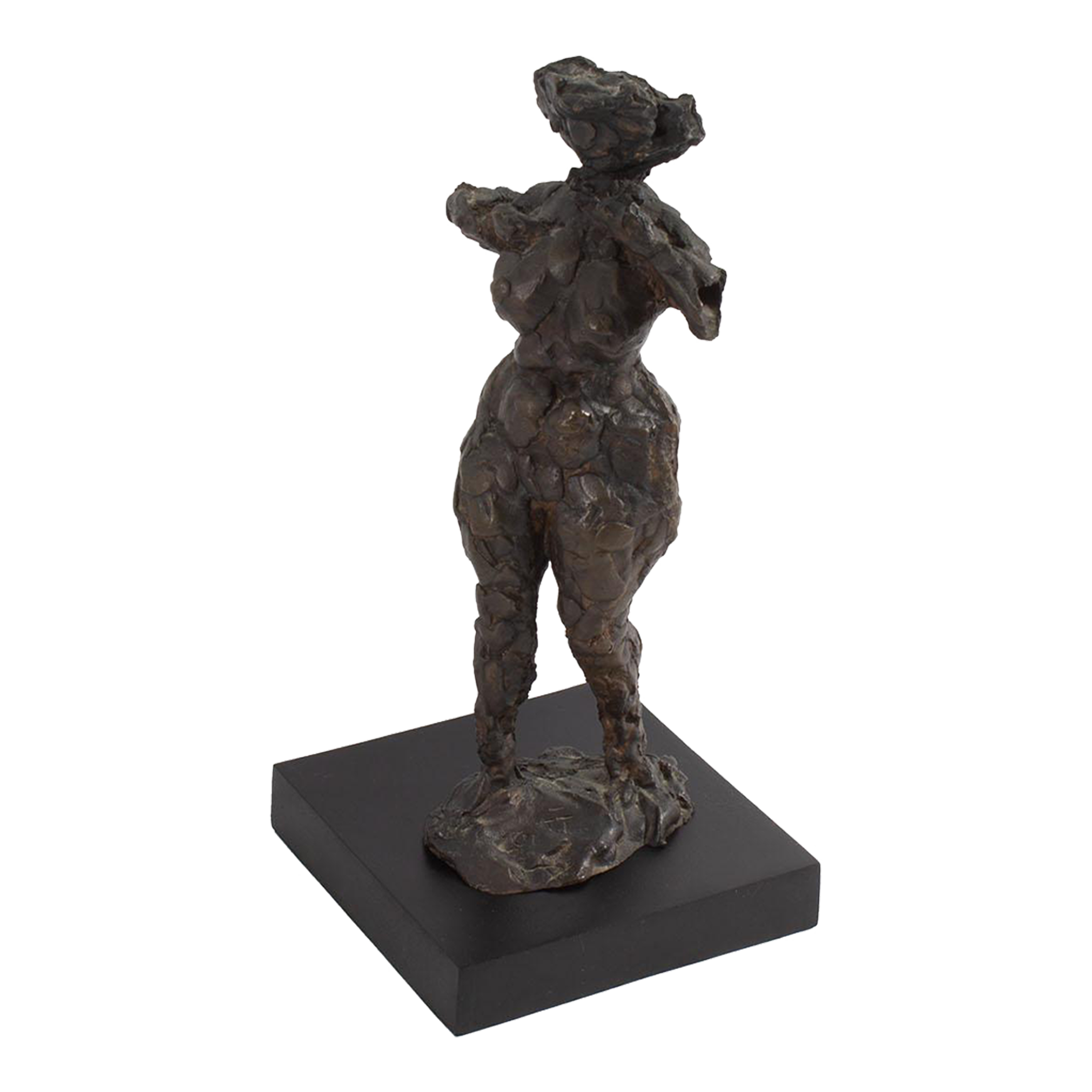 1950 Abstract Brutalist Bronze Sculpture Attributed to Richard Arfsten ...